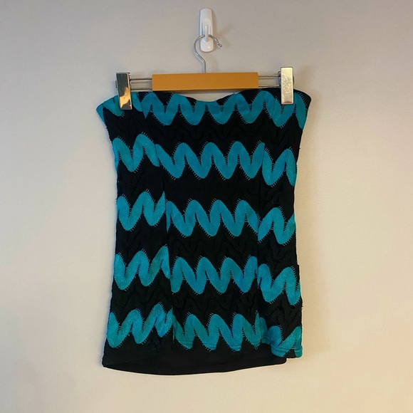 Tops | Y2k Mesh Vibrant Tube Top | Poshmark